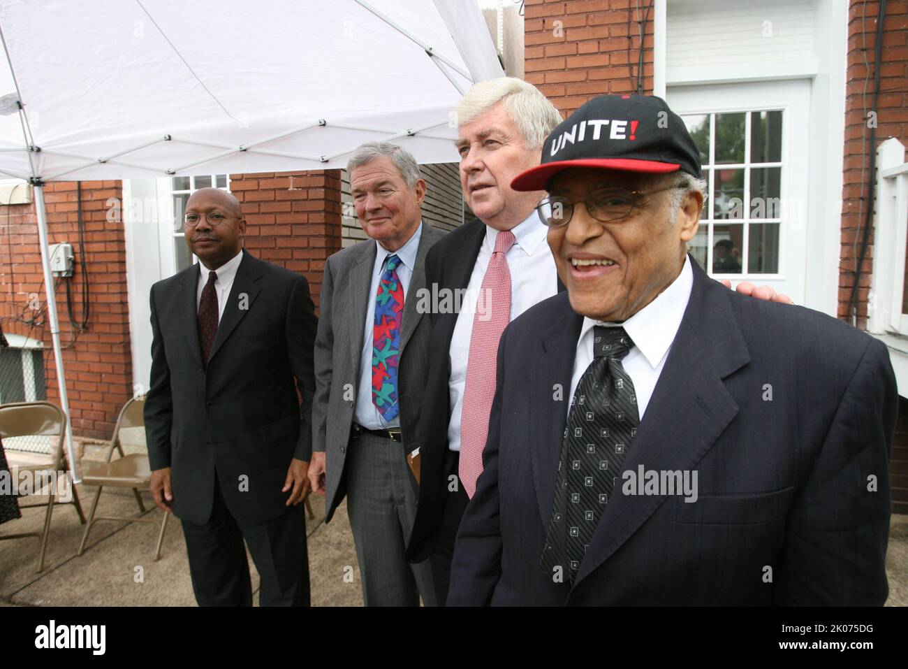 Secretary Alphonso Jackson in St. Louis, Missouri, with former ...