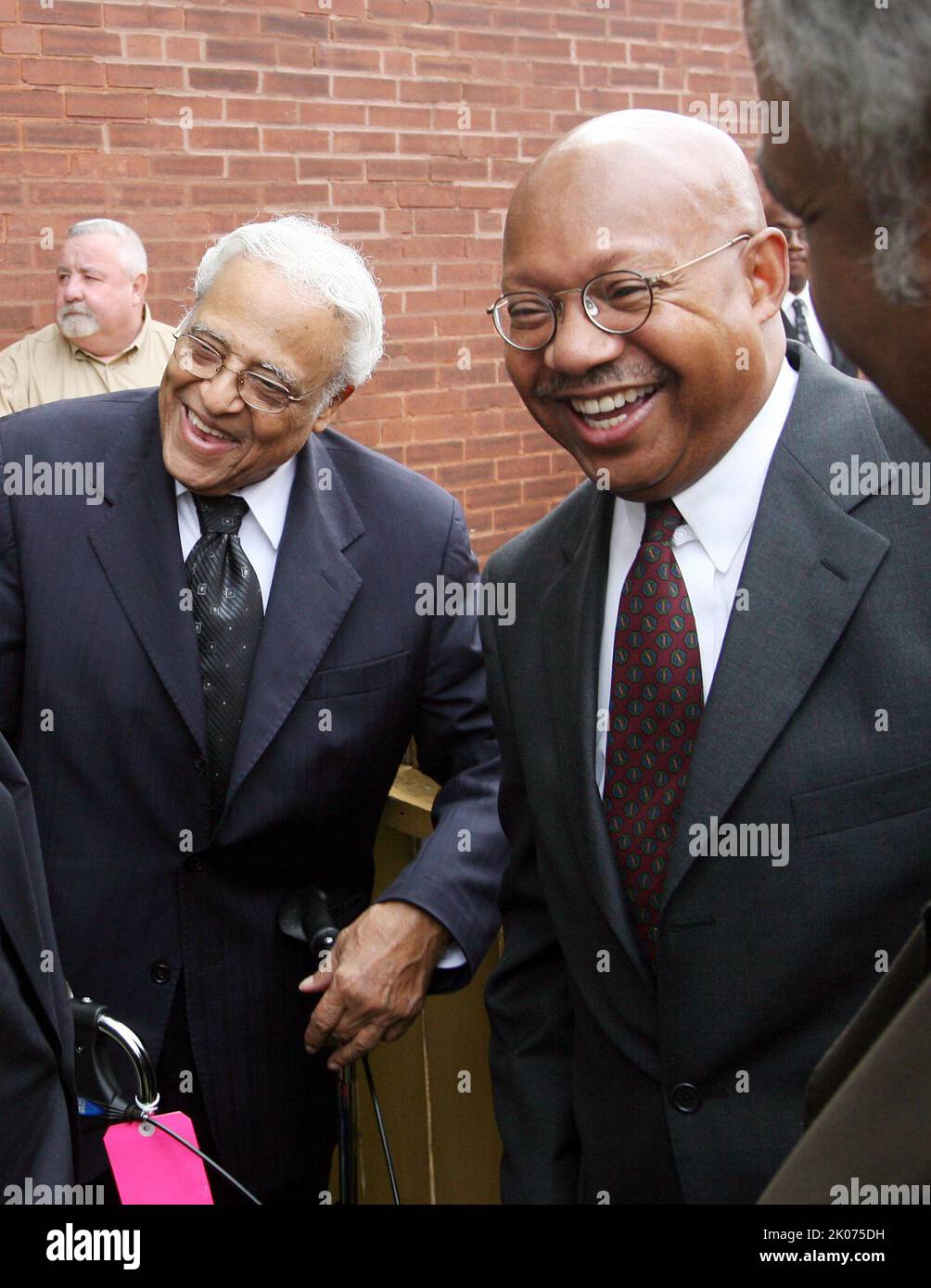 Secretary Alphonso Jackson in St. Louis, Missouri, with former ...