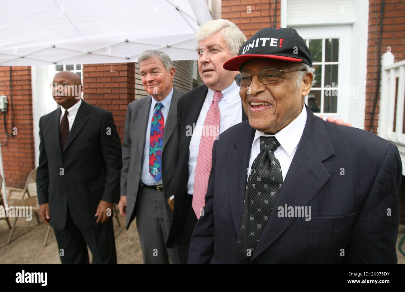 Secretary Alphonso Jackson in St. Louis, Missouri, with former ...