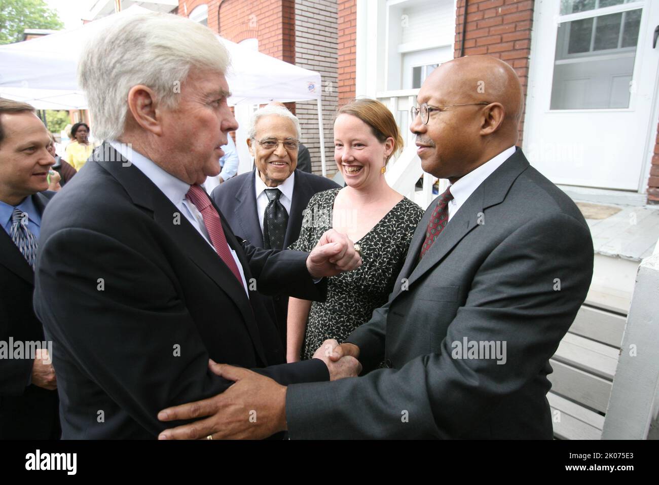 Secretary Alphonso Jackson in St. Louis, Missouri, with former ...