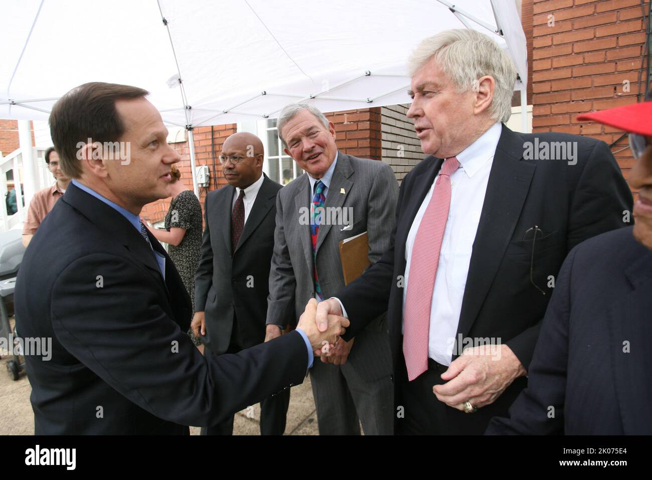 Secretary Alphonso Jackson in St. Louis, Missouri, with former ...