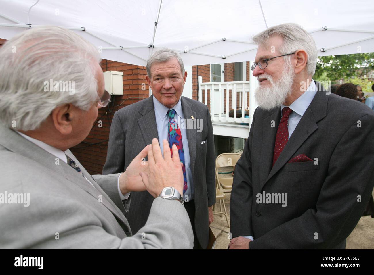 Secretary Alphonso Jackson in St. Louis, Missouri, with former ...