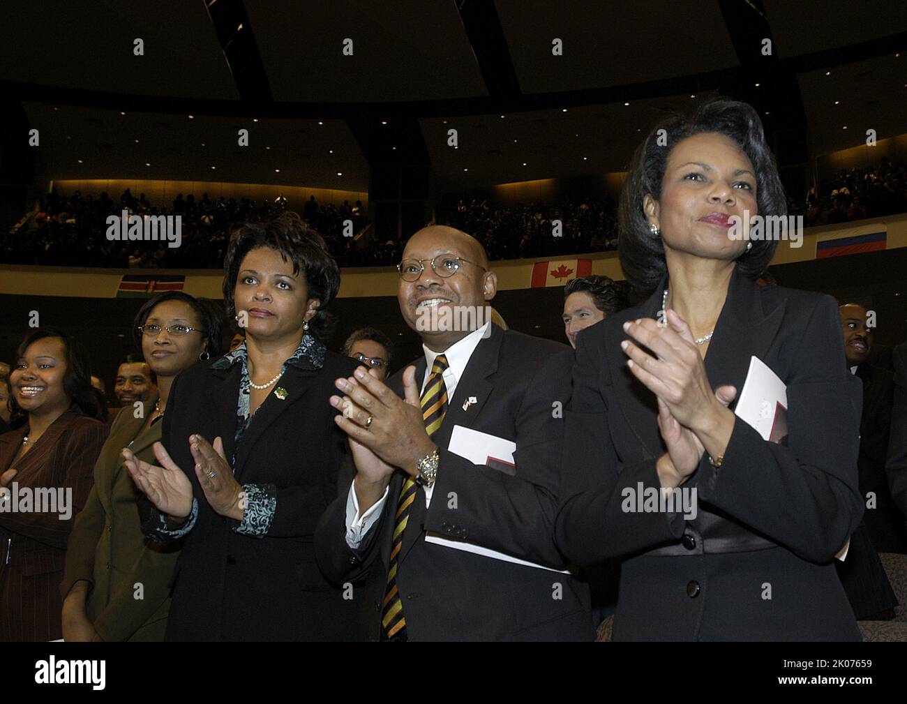 VIP's at funeral service for Coretta Scott King, New Birth Missionary ...