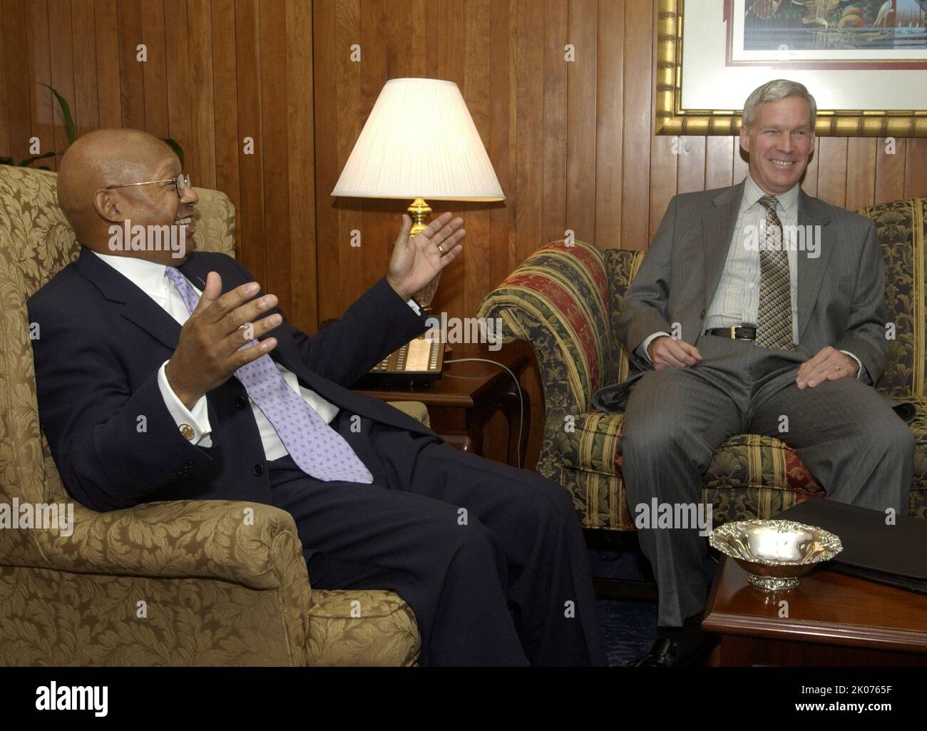 Signing ceremony at HUD headquarters, featuring Secretary Alphonso ...