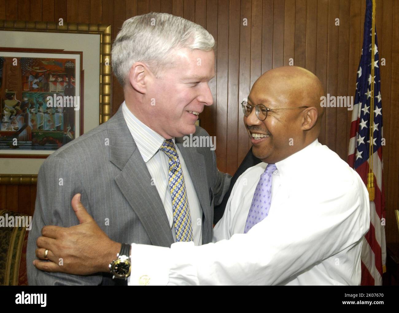 Signing ceremony at HUD headquarters, featuring Secretary Alphonso ...