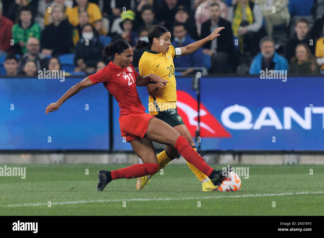 SYDNEY, AUSTRALIA - SEPTEMBER 6: Jade Rose of Canada competes for the ...