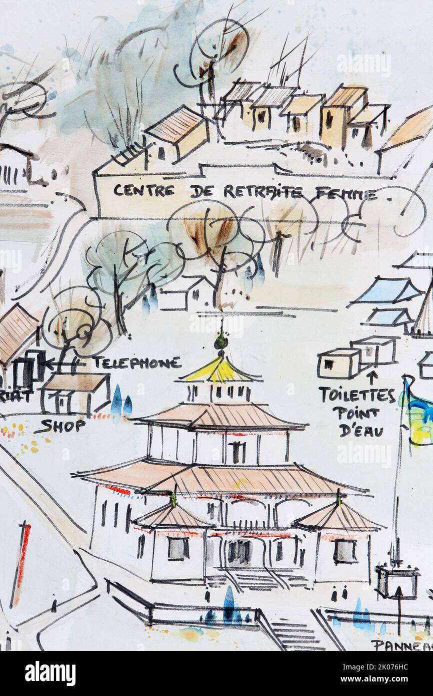 Dashang Kagyu Ling congregation. Temple of the Thousand Buddhas. La ...