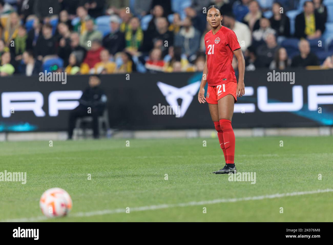 SYDNEY, AUSTRALIA - SEPTEMBER 6: Jade Rose of Canada looks on during ...