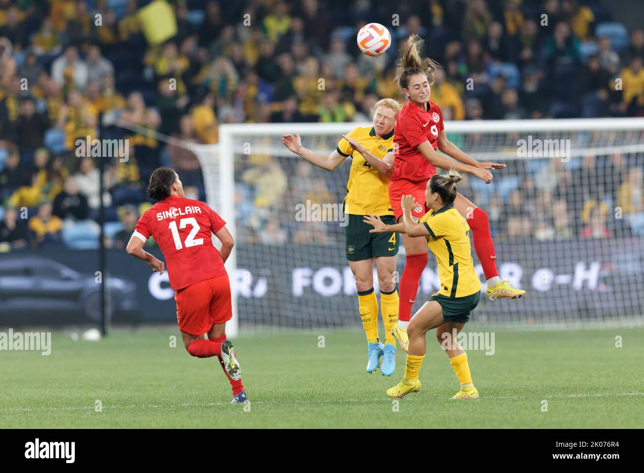 SYDNEY, AUSTRALIA - SEPTEMBER 6: Clare Polkinghorne of Australia ...