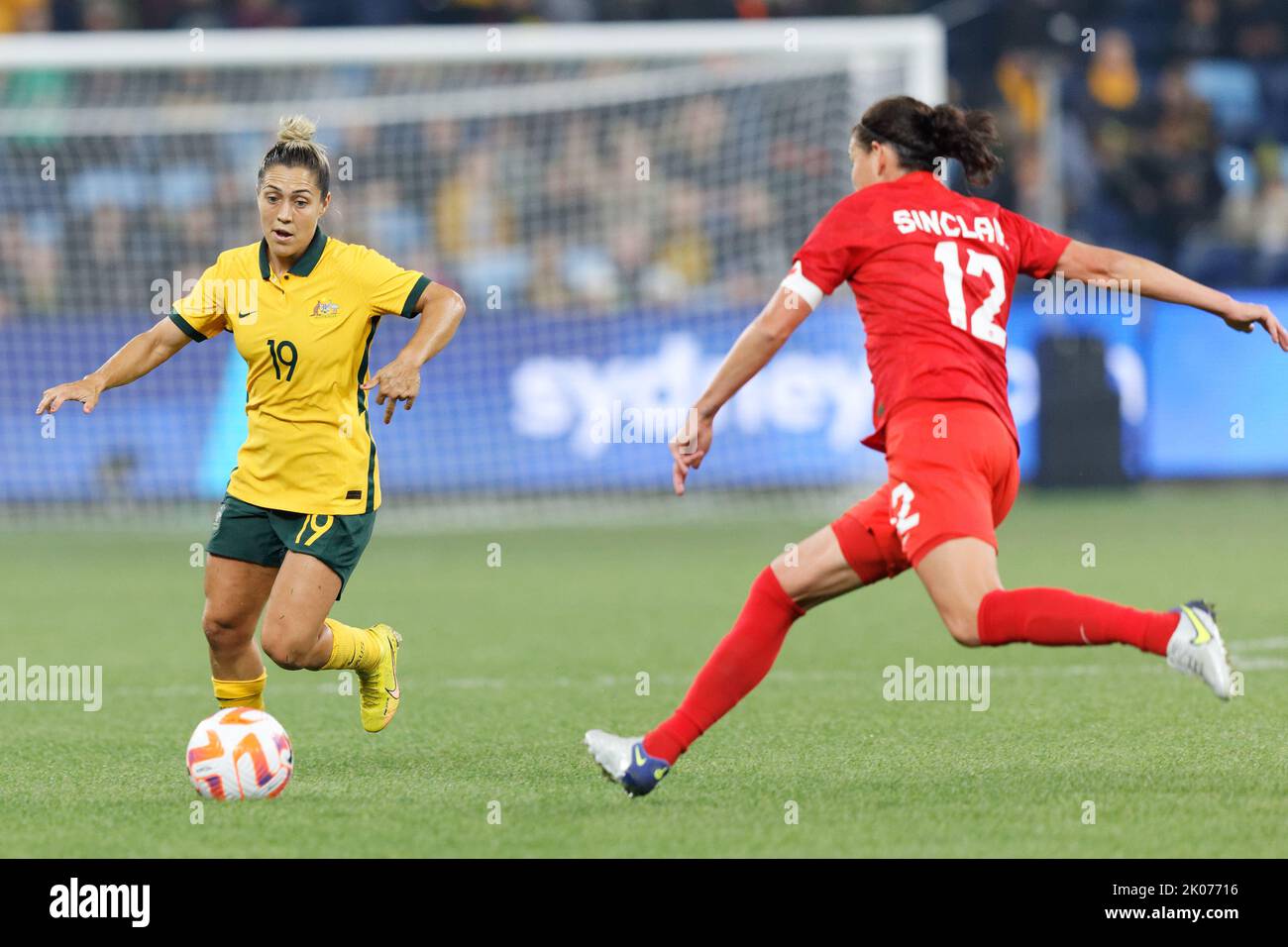SYDNEY, AUSTRALIA - SEPTEMBER 6: Katrina Gorry of Australia competes ...
