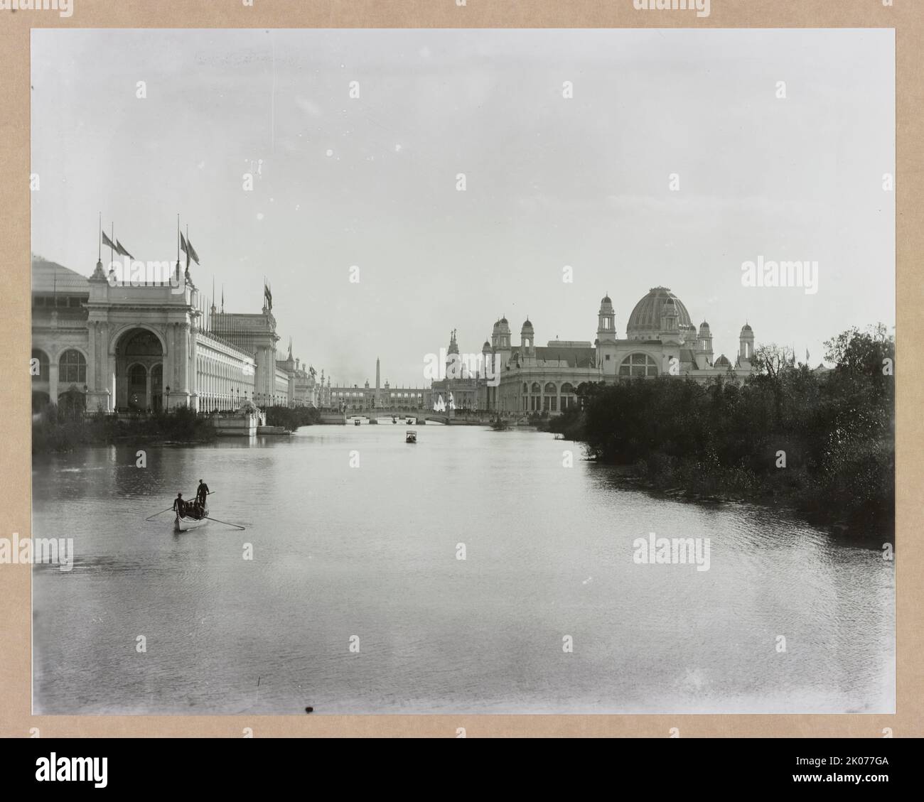 Ill. Chicago -- Columbian Expo., 1892. Photograph shows the ...