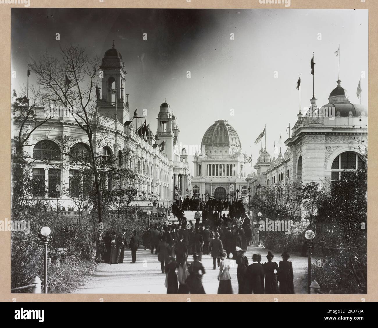 Ill. Chicago -- Columbian Expo., 1892. Photograph shows the ...