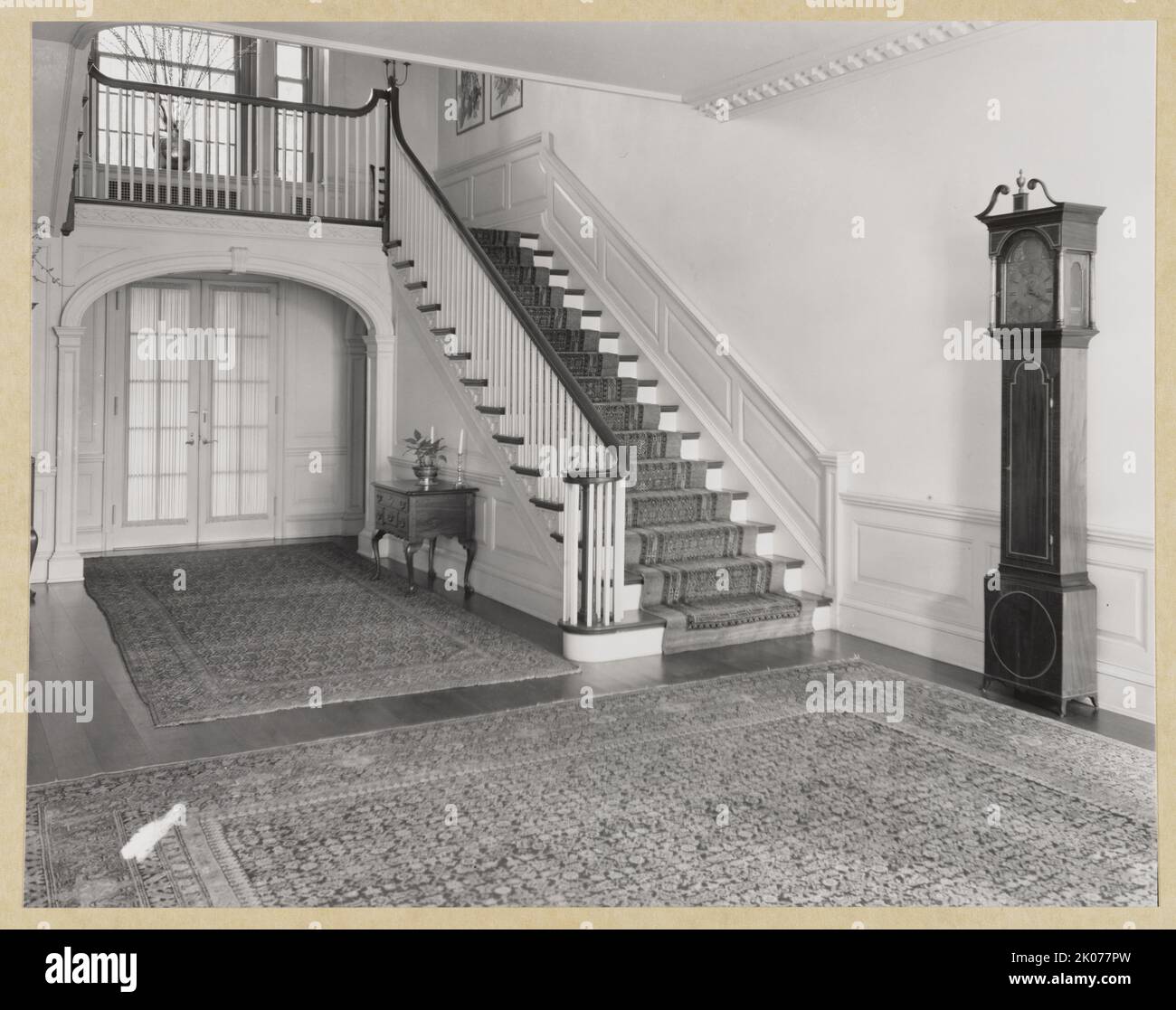 The Rocks, home of Mr. & Mrs. Pierre Gaillard - Entrance Hall, between ...