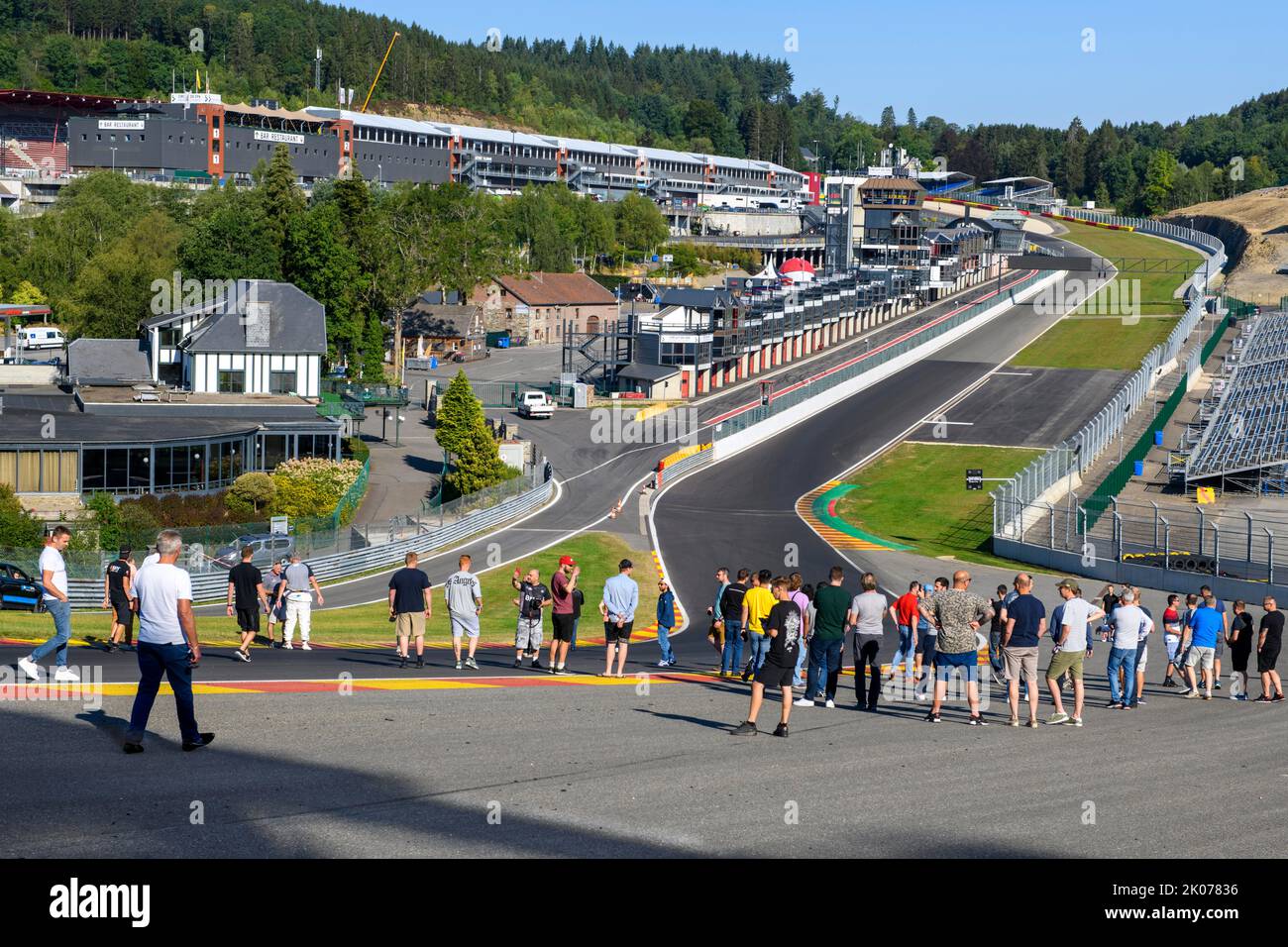 Trackday participants visit dangerous Eau Rouge courage curve get ...