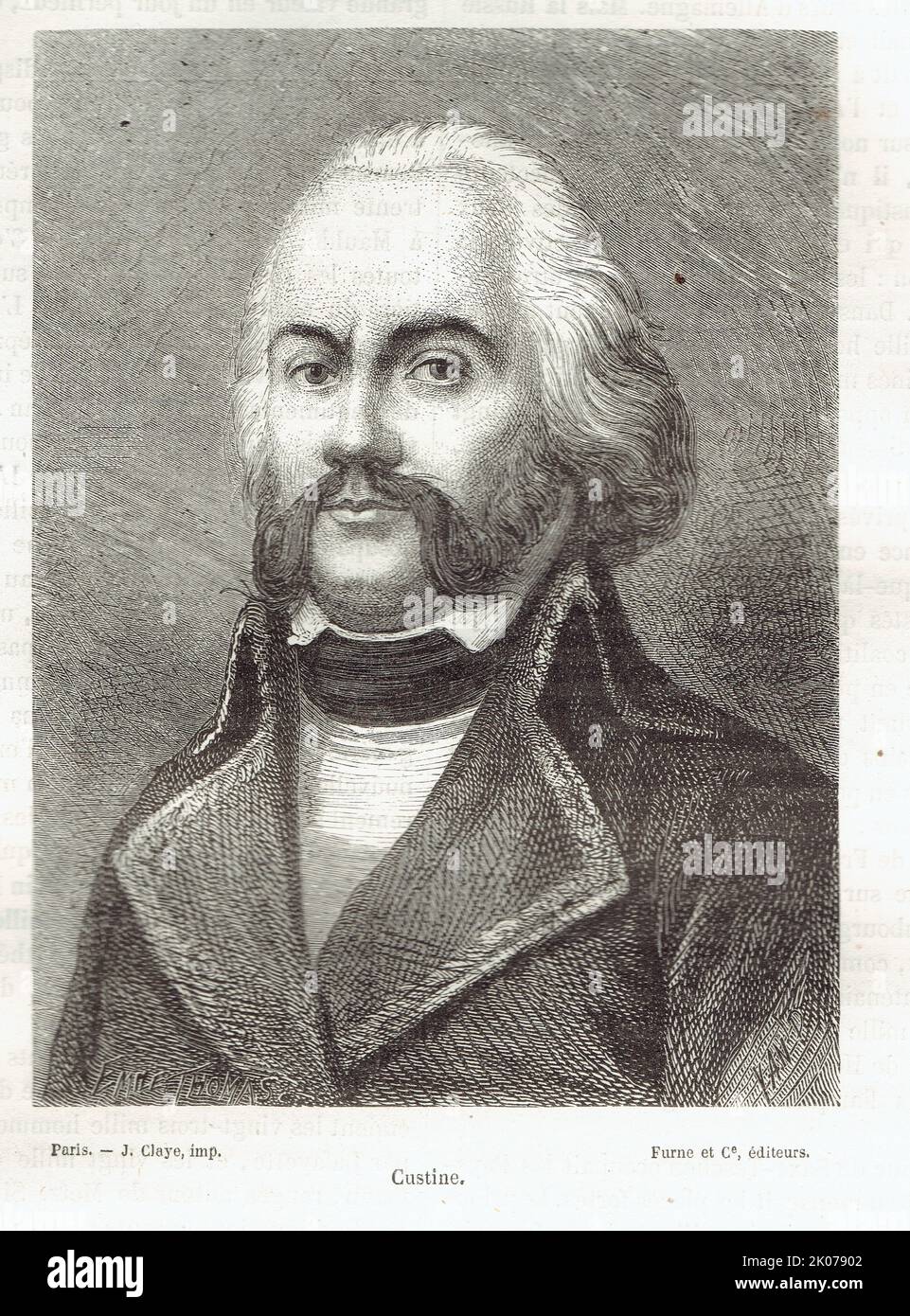 le général Custine Stock Photo - Alamy