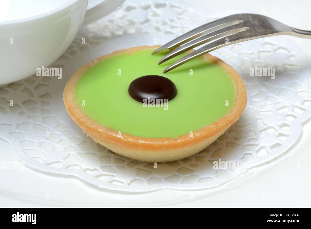 Carac, patisserie pastry from Switzerland, tartlets Stock Photo - Alamy