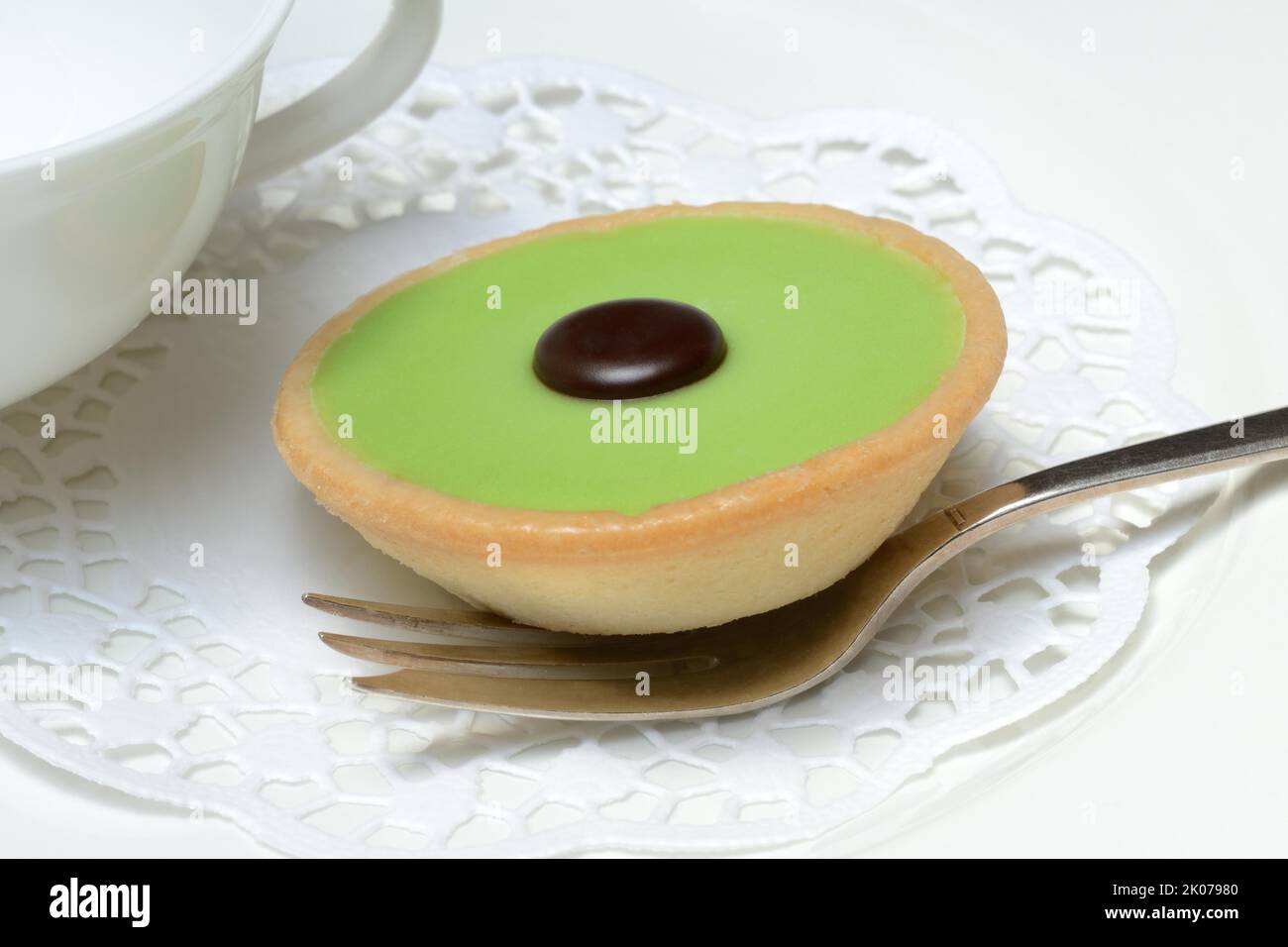 Carac, patisserie pastry from Switzerland, tartlets Stock Photo - Alamy
