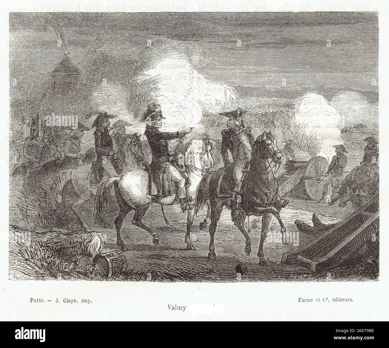 bataille de Valmy Stock Photo - Alamy