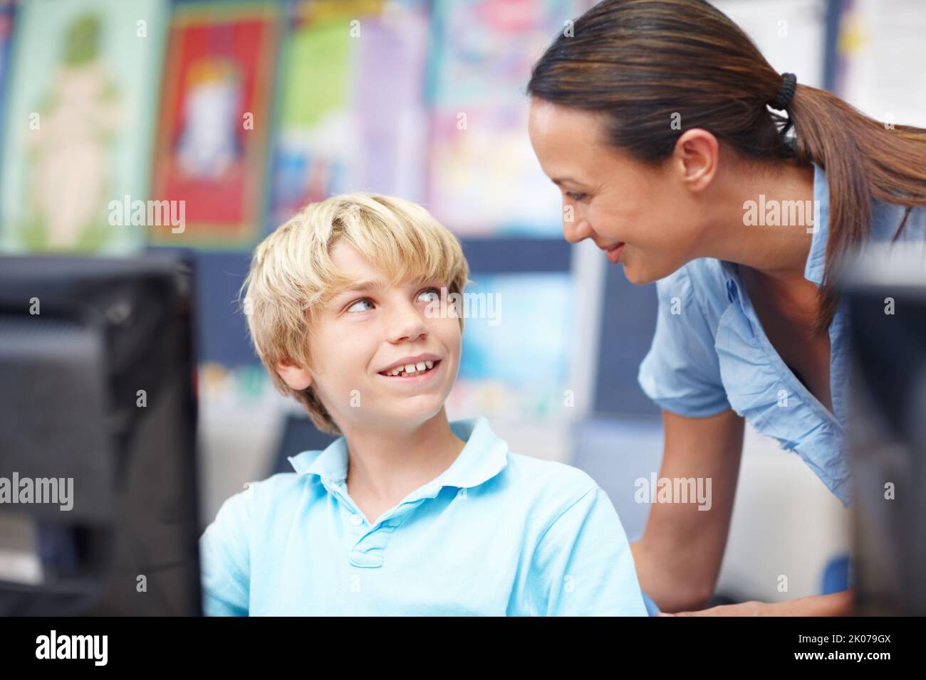 I know computers are difficult, but youre doing great. An attractive ...