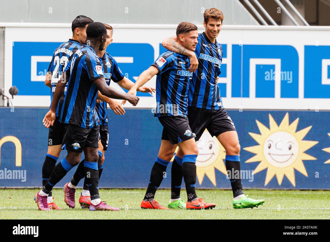 Paderborn, Germany. 10th Sep, 2022. Soccer: 2nd Bundesliga, SC ...