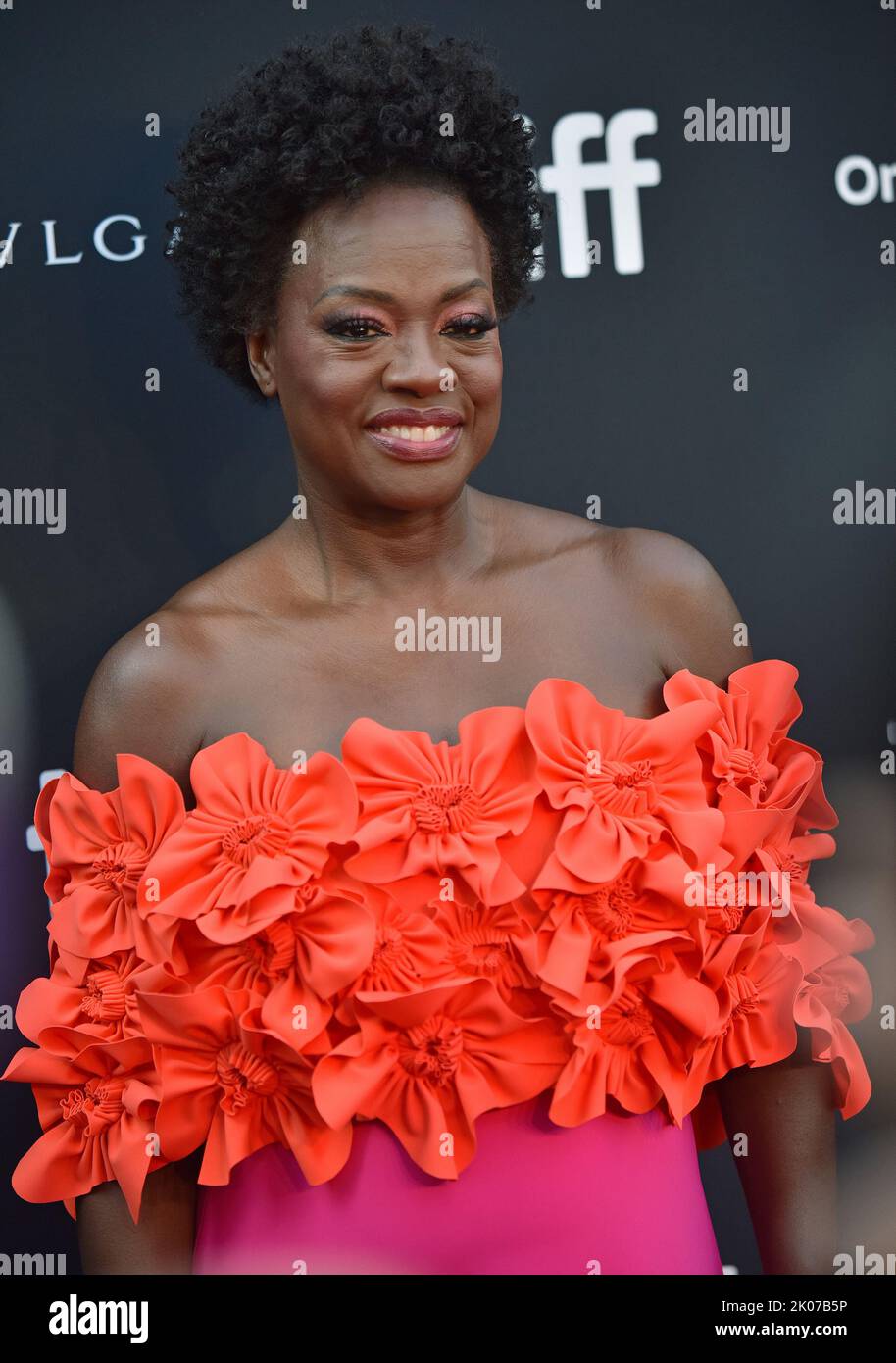 Toronto, Canada. 09th Sep, 2022. Actress Viola Davis attends the world ...