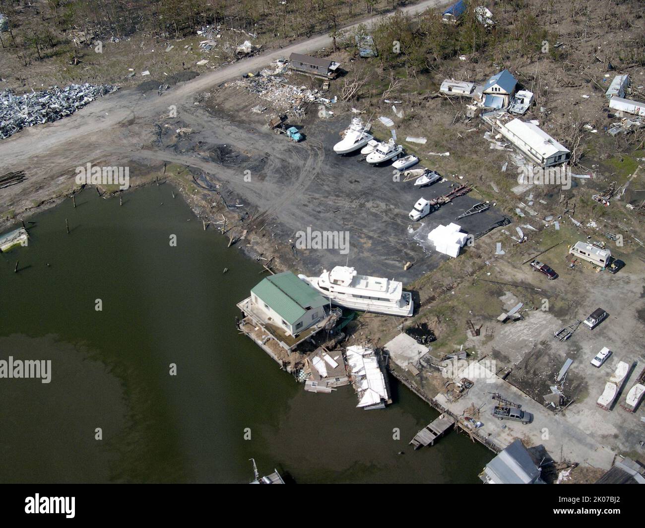 New Orleans, Louisiana: Hurricane Katrina damage, surveyed by HUD ...