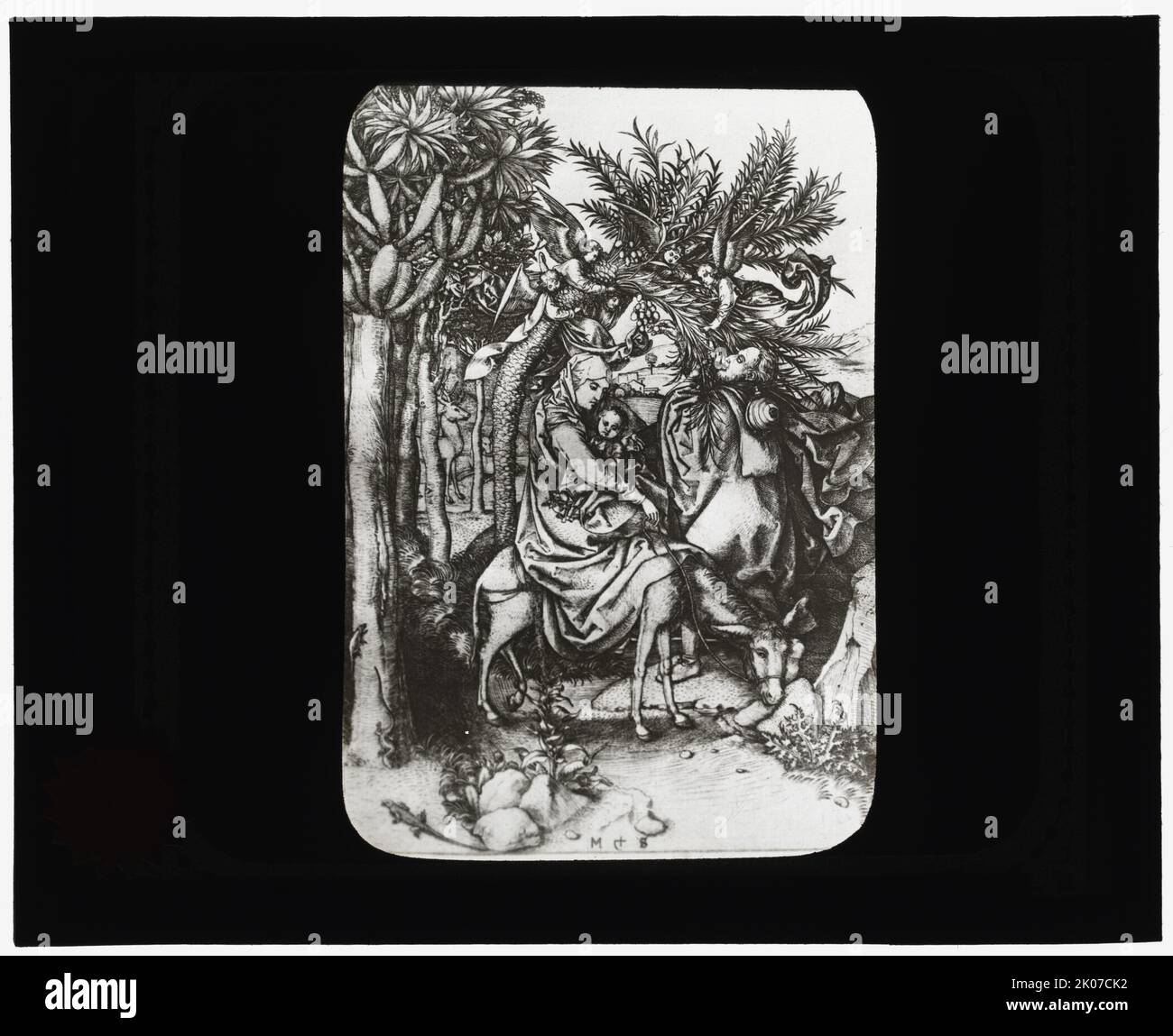 Reproduction of print: Flight into Egypt , between 1915 and 1925 ...