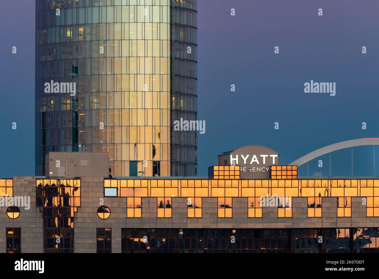 LVR Tower, KoelnTriangle, headquarters of the European Aviation Safety ...