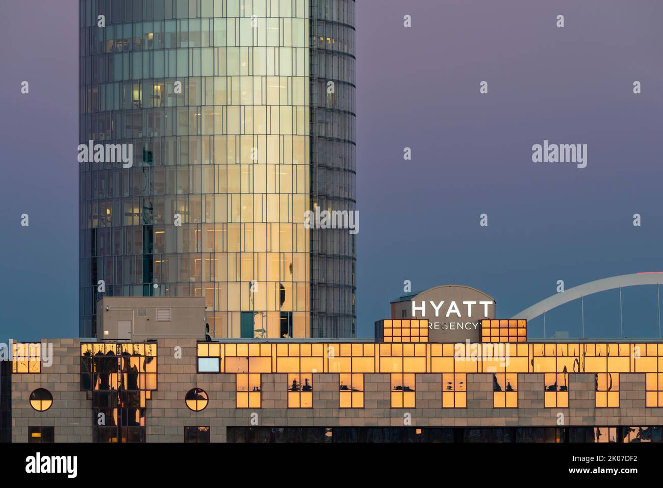 LVR Tower, KoelnTriangle, headquarters of the European Aviation Safety ...