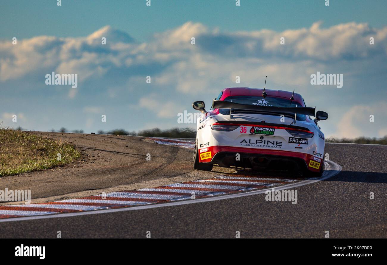 36 PROST Nicolas, SERVOL Rudy, CMR, Alpine A110 GT4, action during the ...