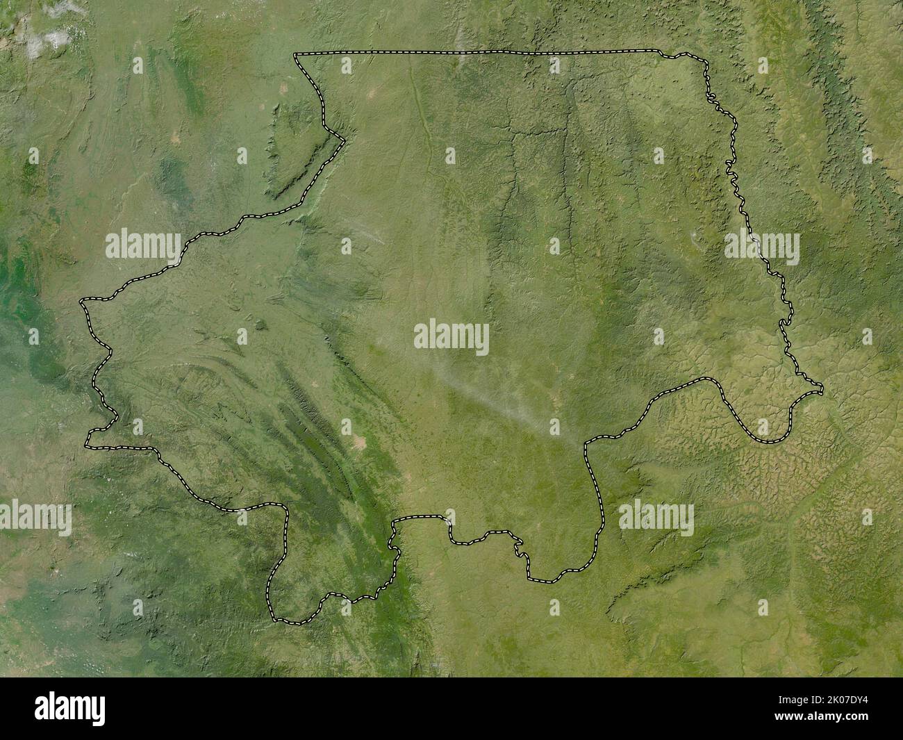 Uige, province of Angola. Low resolution satellite map Stock Photo - Alamy