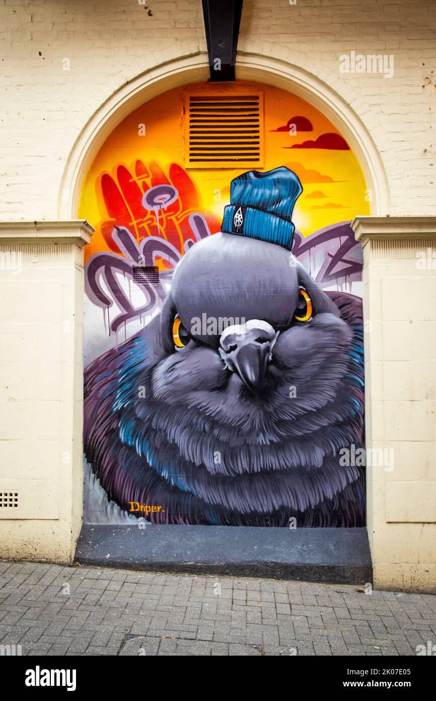 Graffiti art at the Southend City Jam Street Art Festival, Southend-on ...