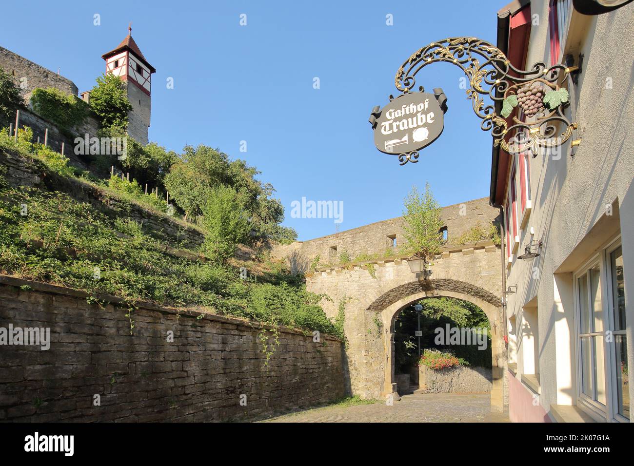 Lower Gate and Nuremberg Tower as parts of the historic town ...