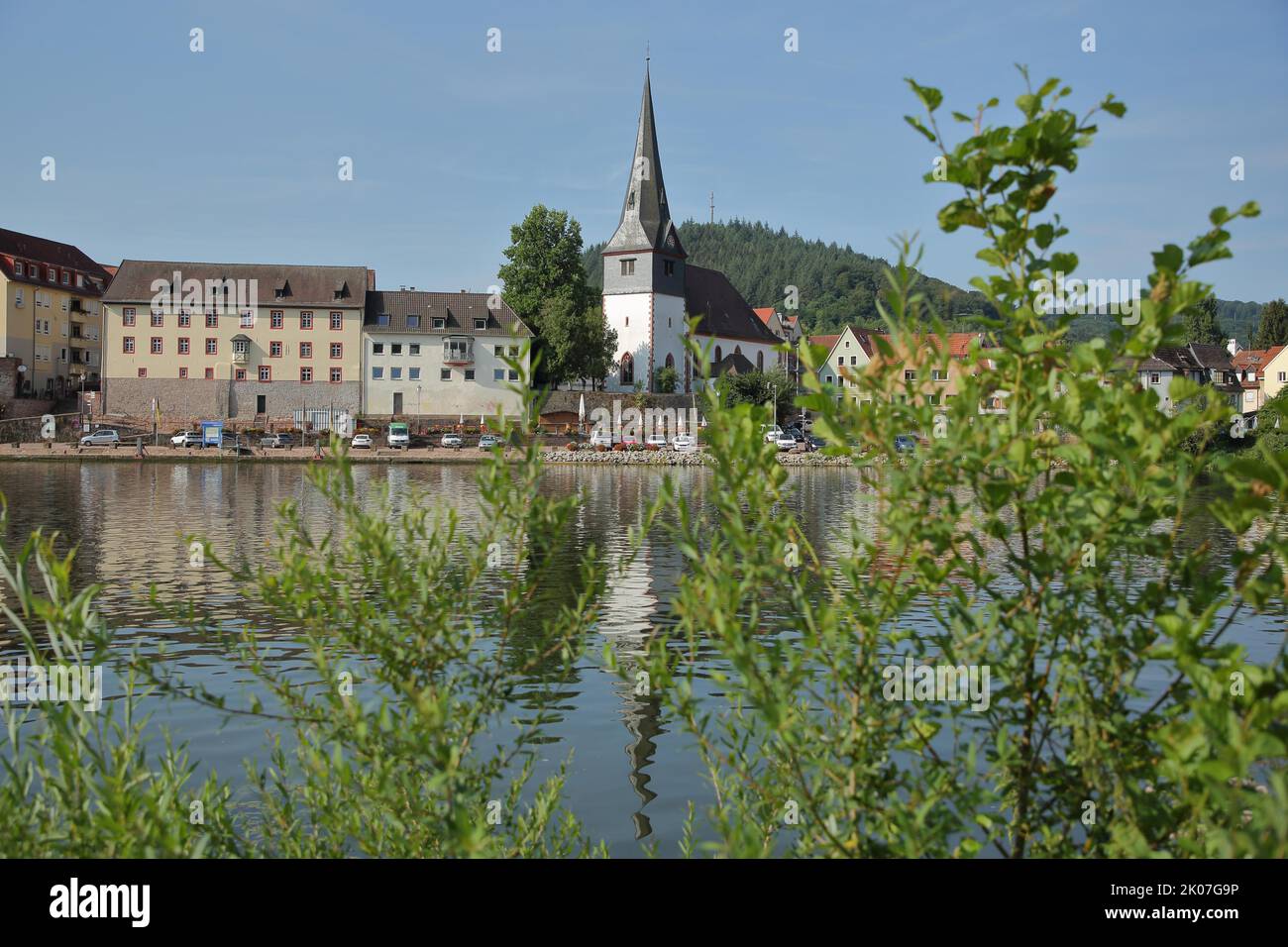 Neckar river promenade hi-res stock photography and images - Alamy