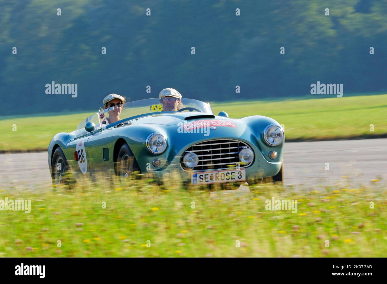 Vintage car rally Ennstal Classic 2022, AC Ace Bristol, year of ...