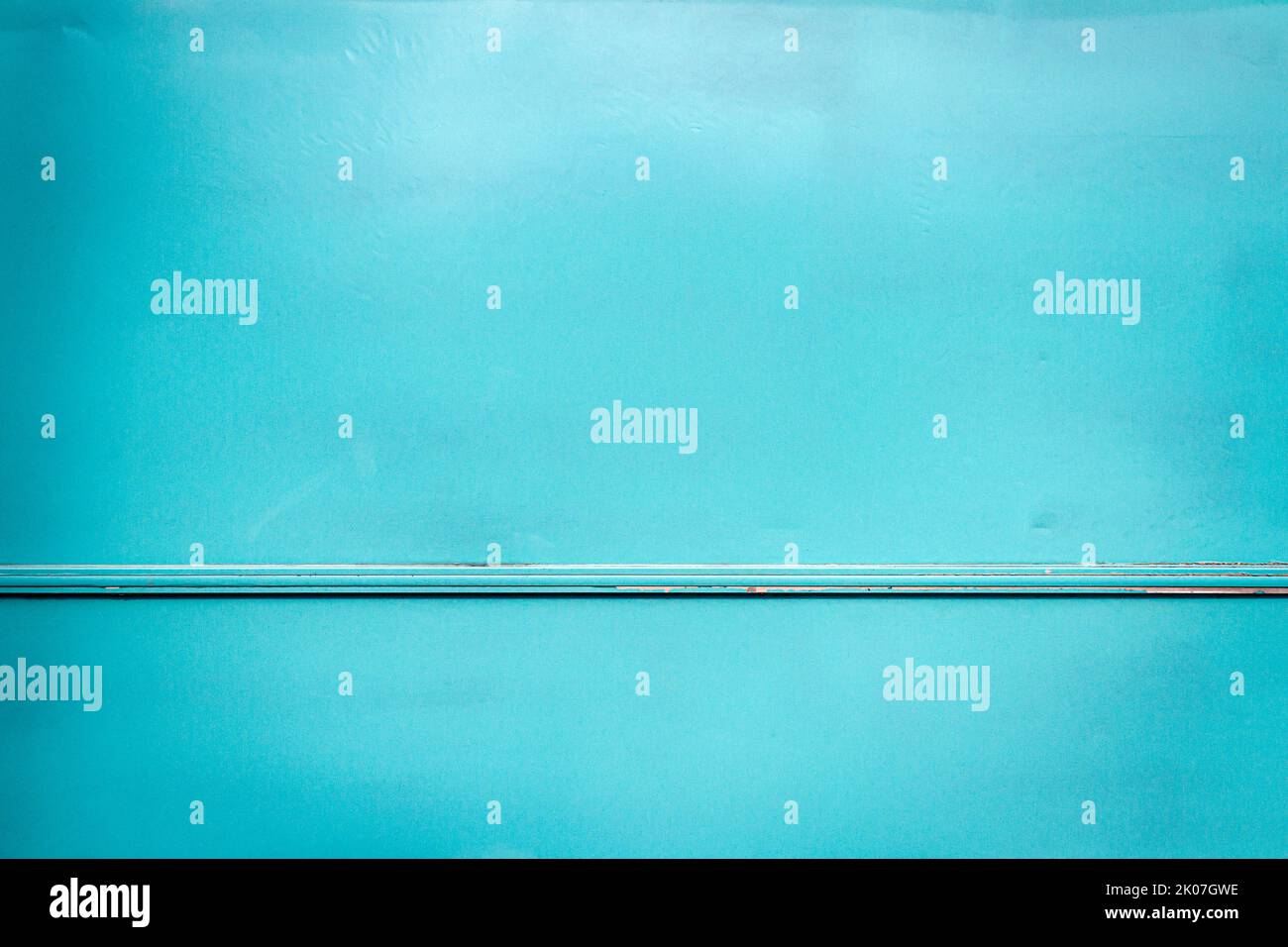 Old blue metal tin panel wall texture. Architecture detail background ...