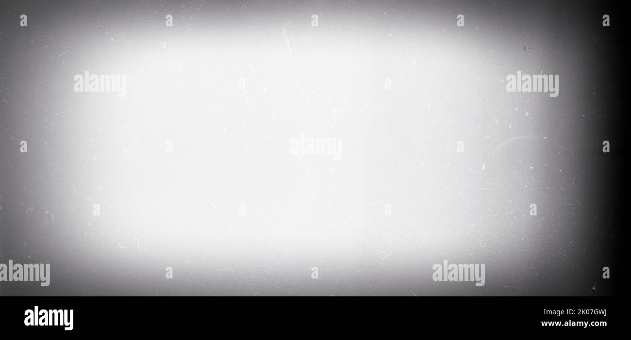 Blank grained film strip texture background with heavy grain and dust ...