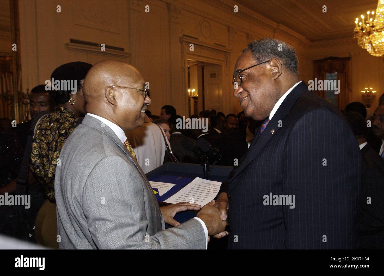 White House event, led by President George W. Bush, honoring Black ...