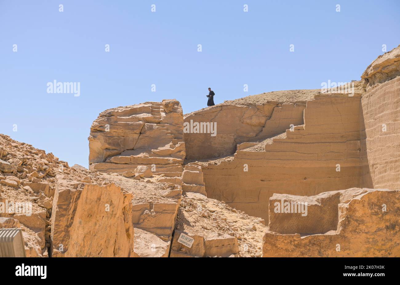 Sandstone quarry Jabal as-Silsila, Egypt Stock Photo - Alamy