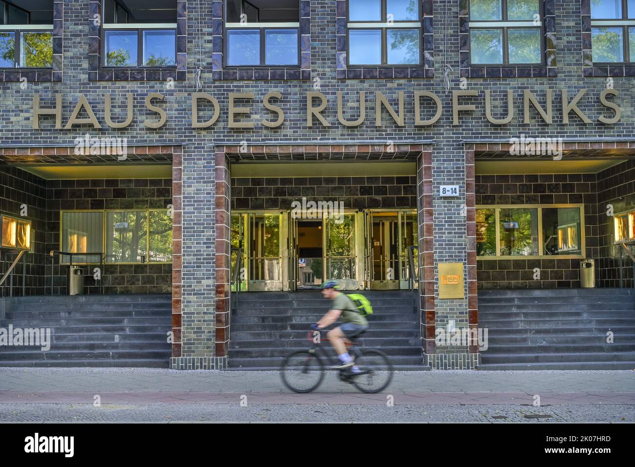 Haus des Rundfunks, RBB, Rundfunk Berlin Brandenburg, Masurenallee ...