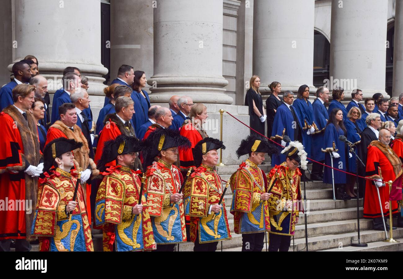 London, UK. 10th Sep, 2022. Proclamation ceremony, formally proclaiming ...