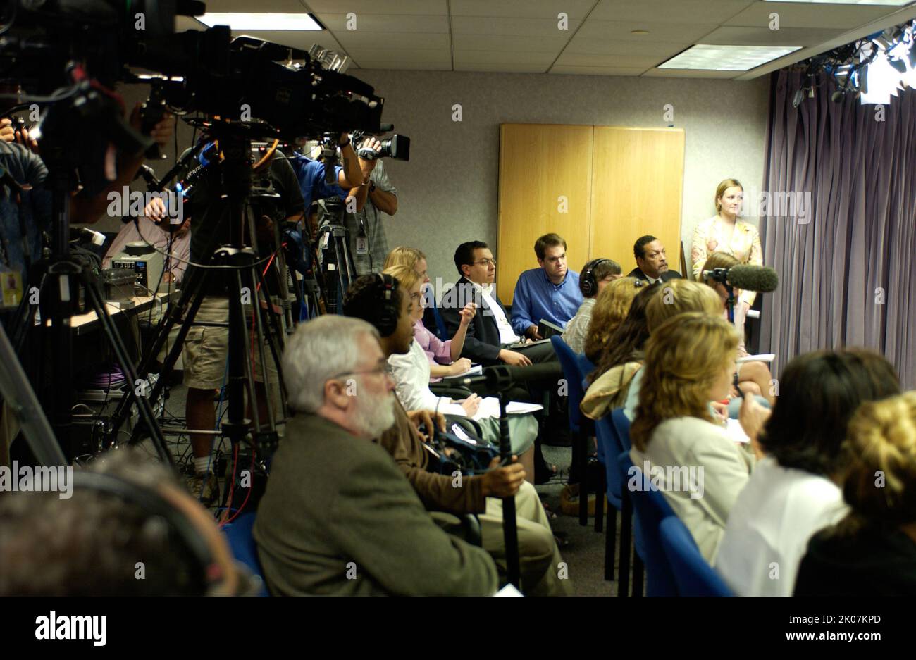 Joint HUD-Homeland Security press conference led by HUD Secretary ...