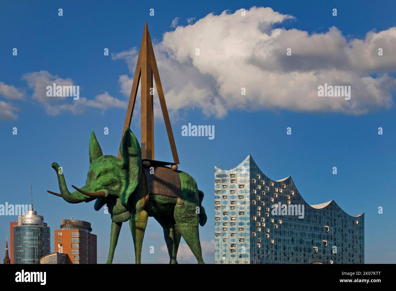 Artwork entitled Space Elephant by Salvador Dali at the Stage Theater ...