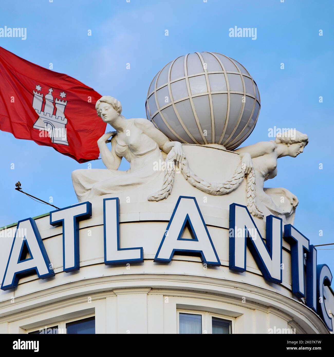 Roof gable of hotel atlantic kempinski hi-res stock photography and ...