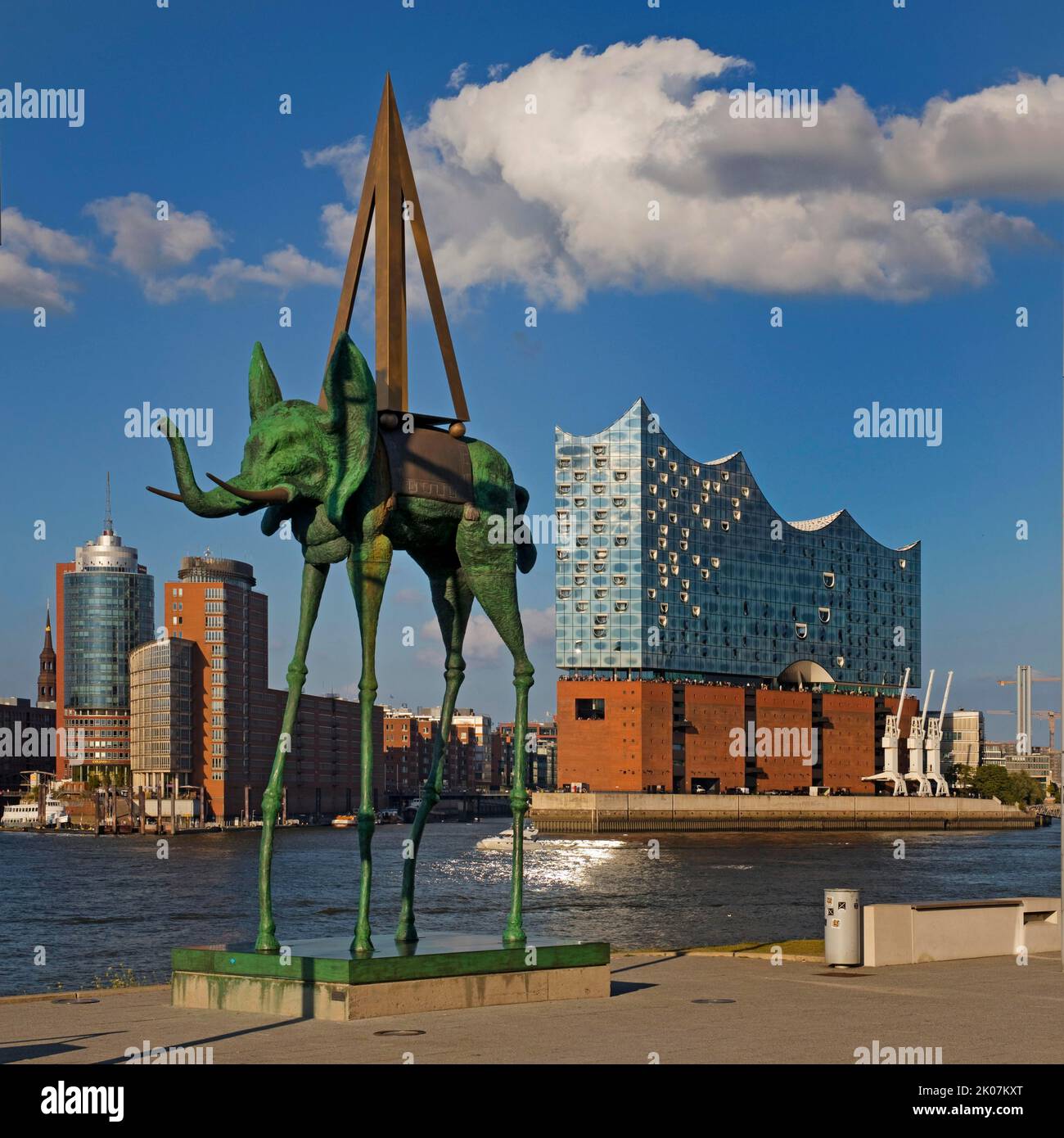 Artwork entitled Space Elephant by Salvador Dali at the Stage Theater ...