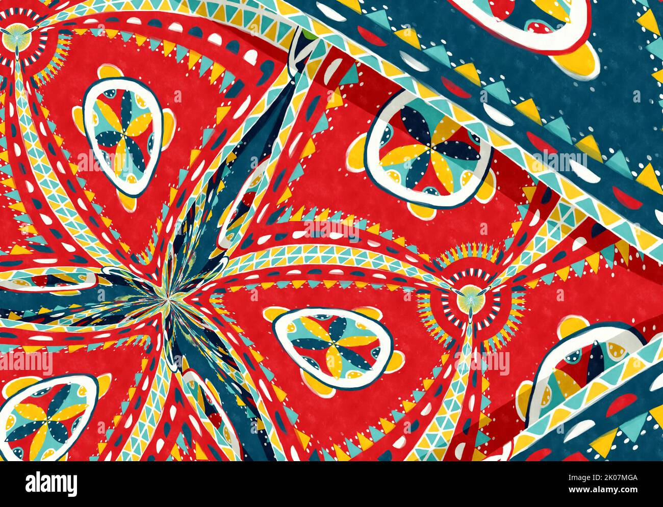 Najdi style inspired background, watercolor drawing Stock Photo - Alamy