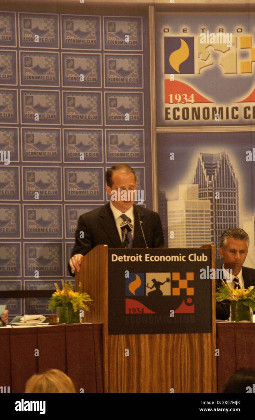 Visit of Secretary Steve Preston to Detroit, Michigan for meetings with ...