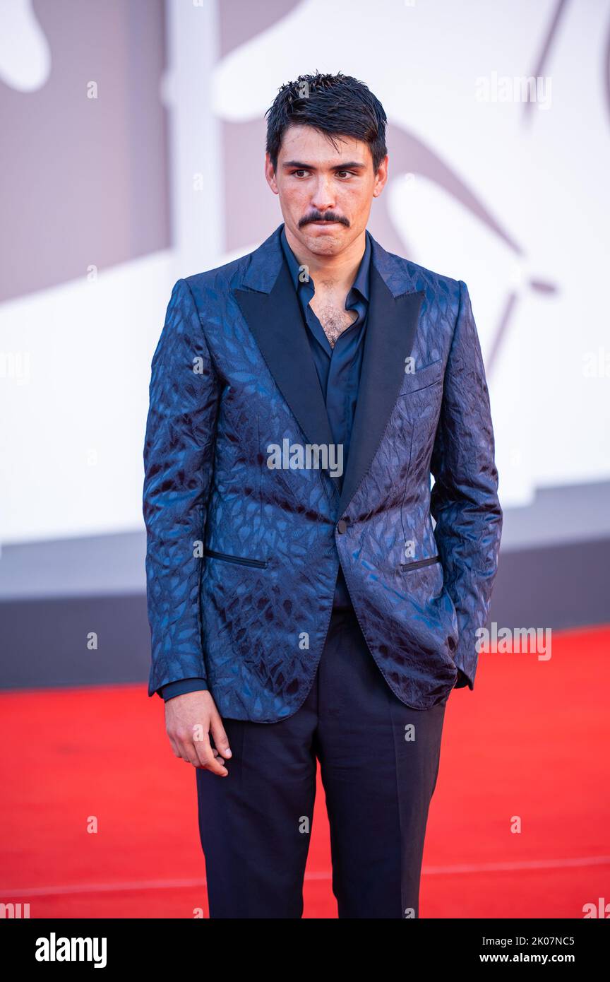 Andrea Dodero attends "The Son" red carpet at the 79th Venice ...