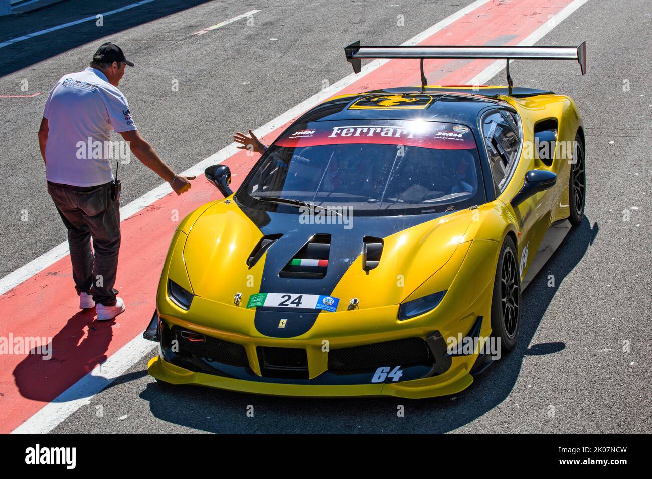 Racing car Sports car Ferrari 488 Challenge gets clearance from race ...