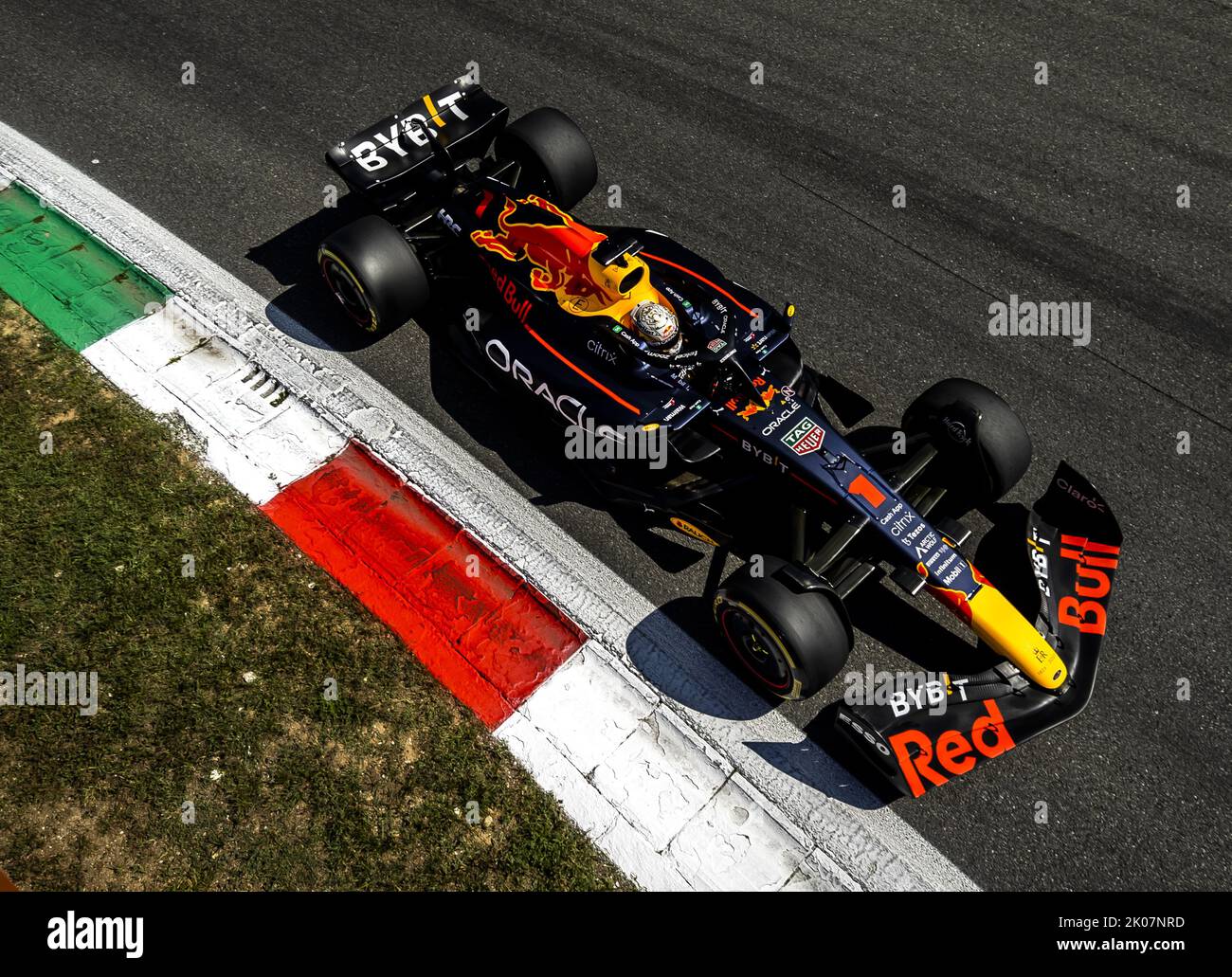 MONZA - Max Verstappen (Oracle Red Bull Racing) during the 3rd free ...